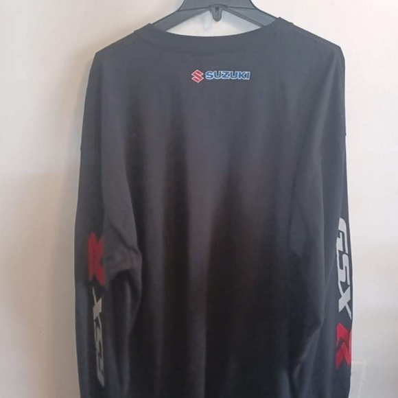 Suzuki | Shirts | Suzuki Factory Fx Gsxr Gsxr Black Long Sleeve Tee ...